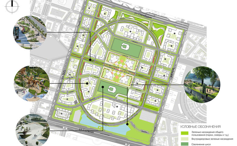 Masterplan Greenline | Urban planning projects | Portfolio INK-A
