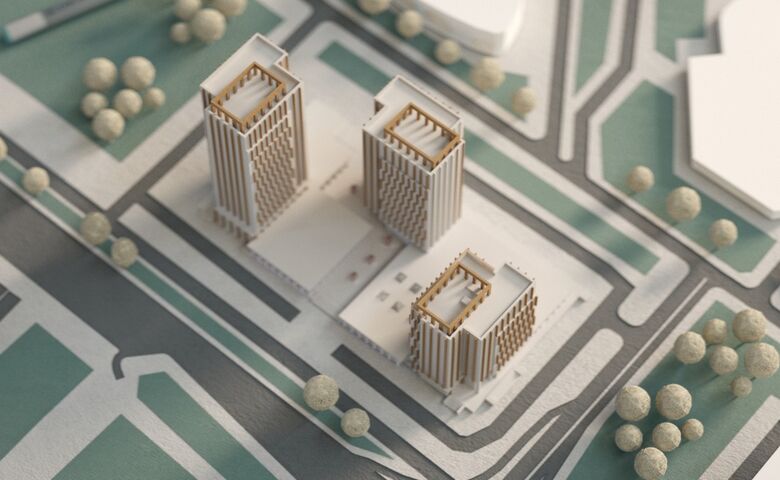 Business center National Bank | INK-A Architectural projects